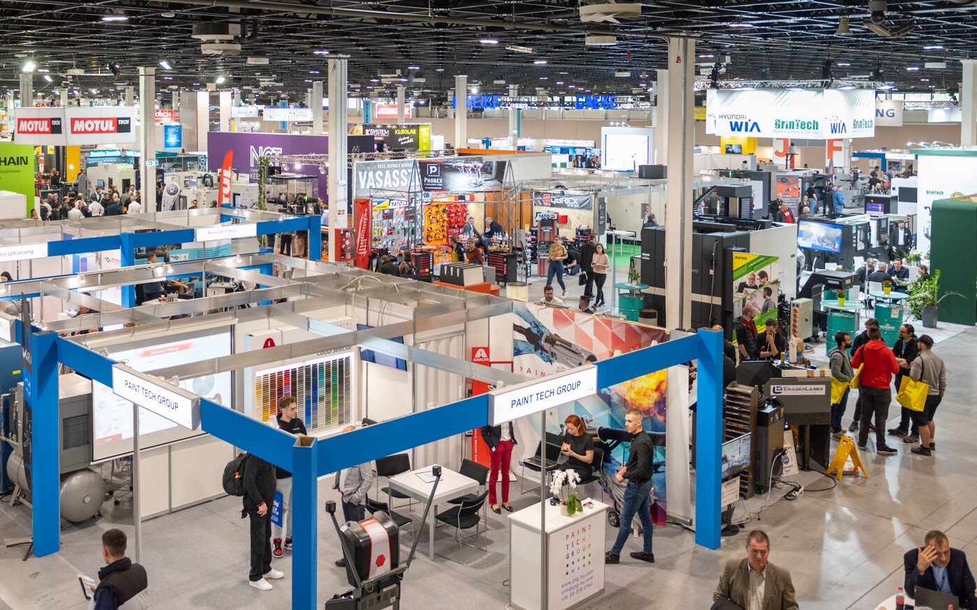 IPAR NAPJAI, MACH-TECH és AUTOMOTIVE HUNGARY szakkiállítások május 7-10-ig a budapesti Hungexpo ...